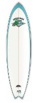 S4418 BIC Surfboards- ACS Superfrog-6'4 Hydro Fish Superfrog